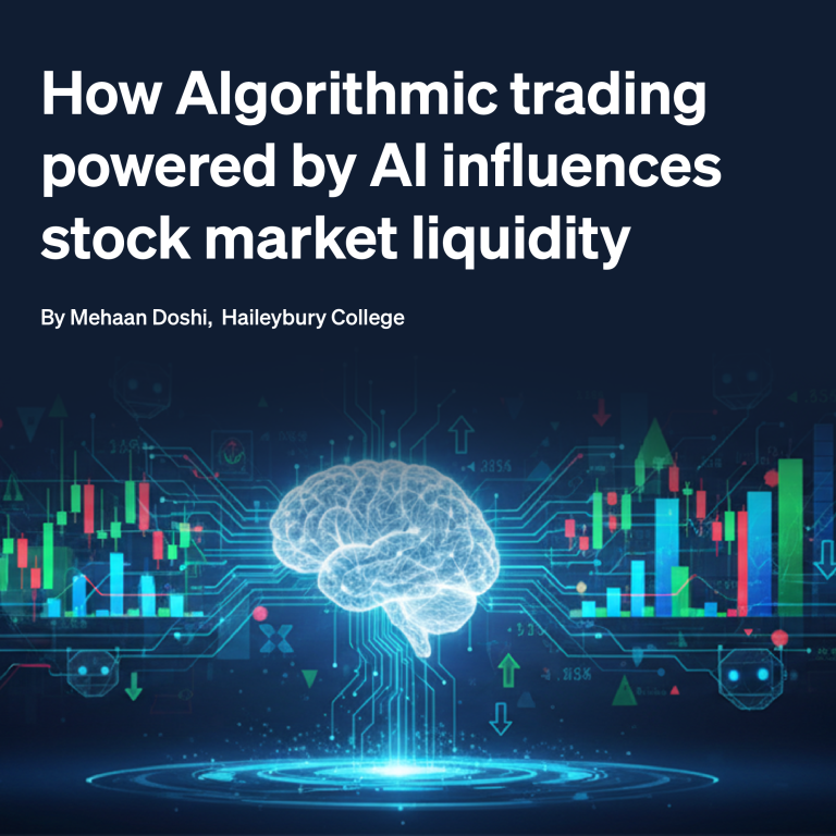 How algorithmic trading powered by AI influences stock market liquidity